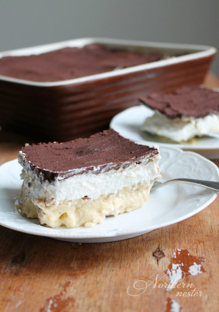 Low-Carb Eclair Cake | THM: S - Northern Nester