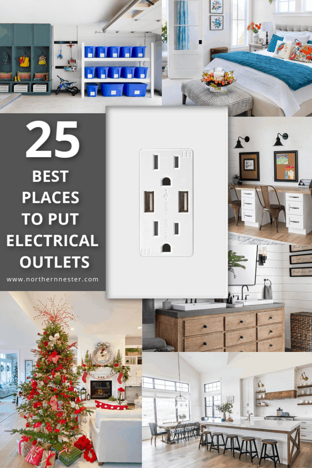 25 Best Places To Put Electrical Outlets - Northern Nester 25 Best Places To Put Electrical Outlets - Northern Nester